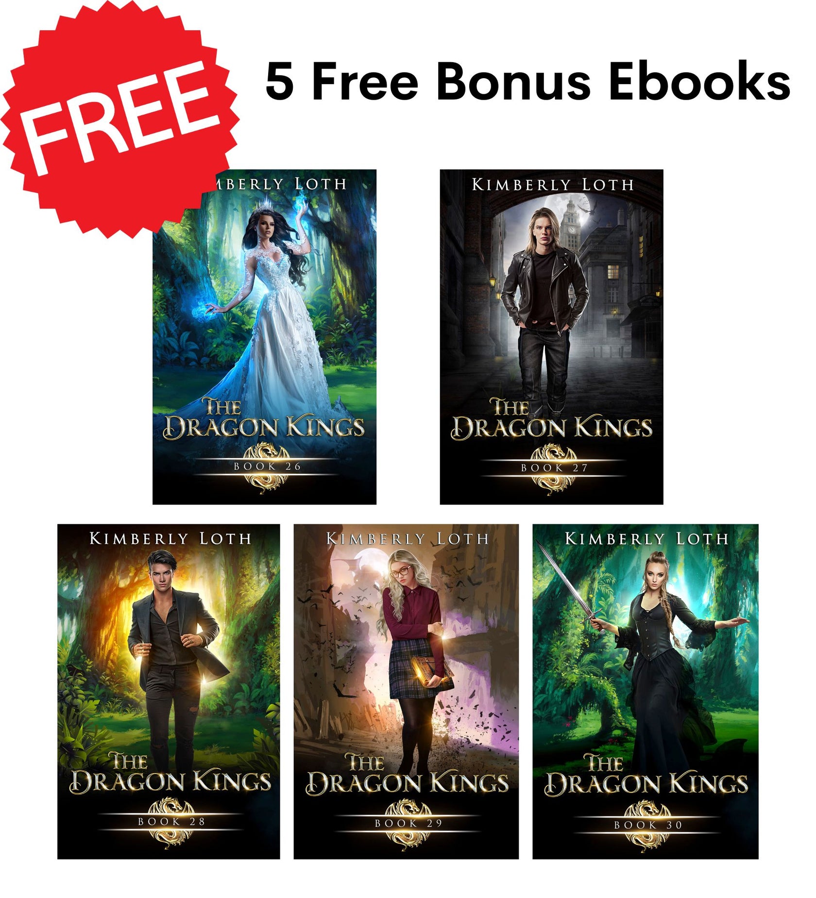 Dragon Kings Ultimate Book Bundle – Kimberly Loth Books